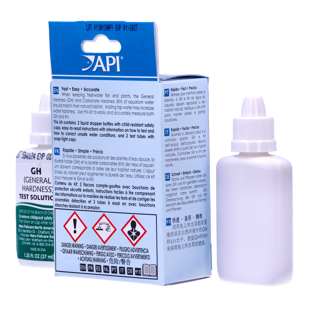 API GH & KH Test Kit | Water Hardness for Aquariums – Aquacadabra