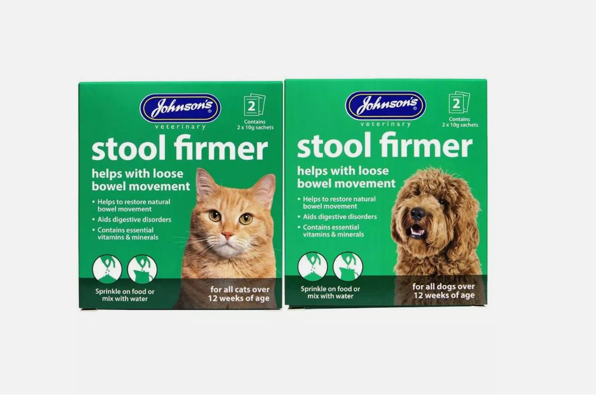 Johnsons Vet Stool Firmer For Cats and Dogs | from Aquacadabra