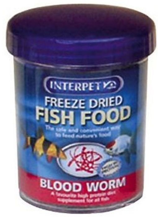 Interpet Freeze Dried Blood Worm | From Aquacdabra – Aquacadabra