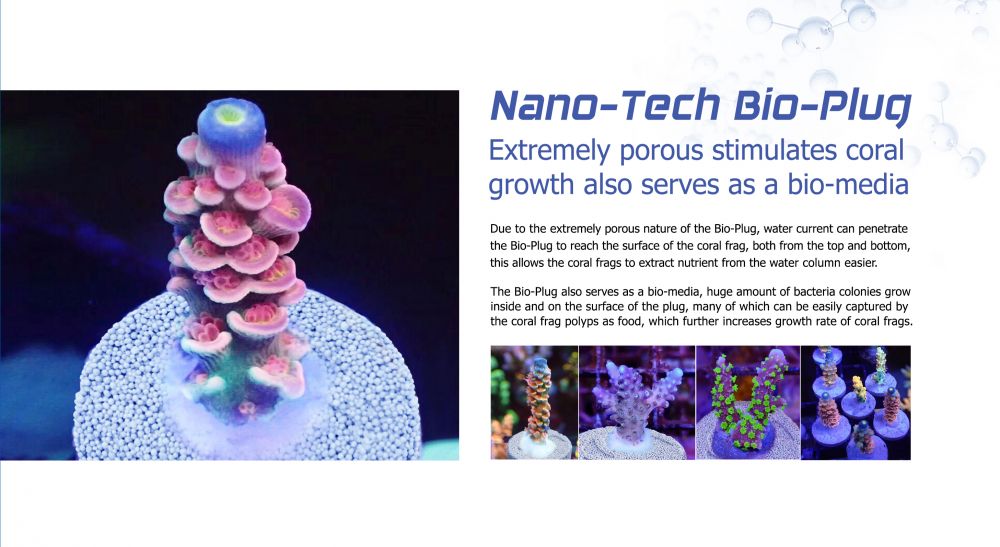Maxspect Nano-Tech Bio Plug 25 Pack | From Aquacadabra